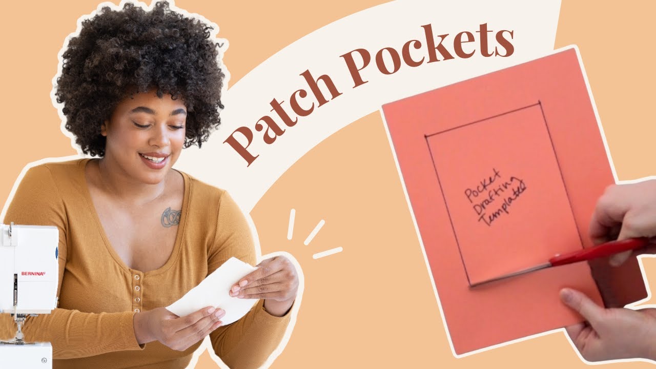 Sewing Pattern Hack: 3 ways to draft a patch pocket