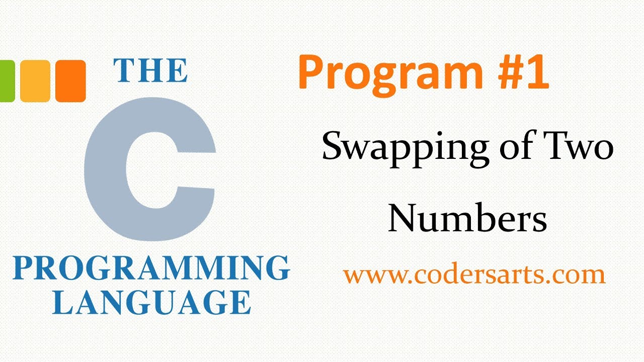 C Program to Swap Two Numbers | C programming Tutorial | Codersarts