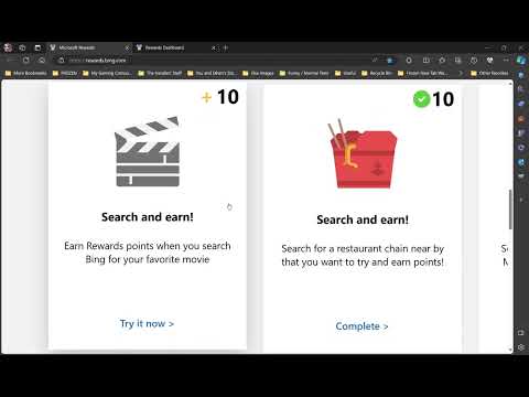 Microsoft Rewards - Searching Favorite Movie