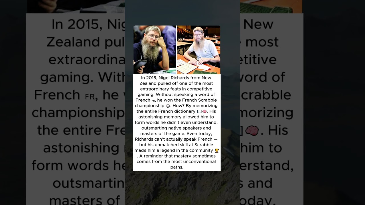 When memory beats words ✨