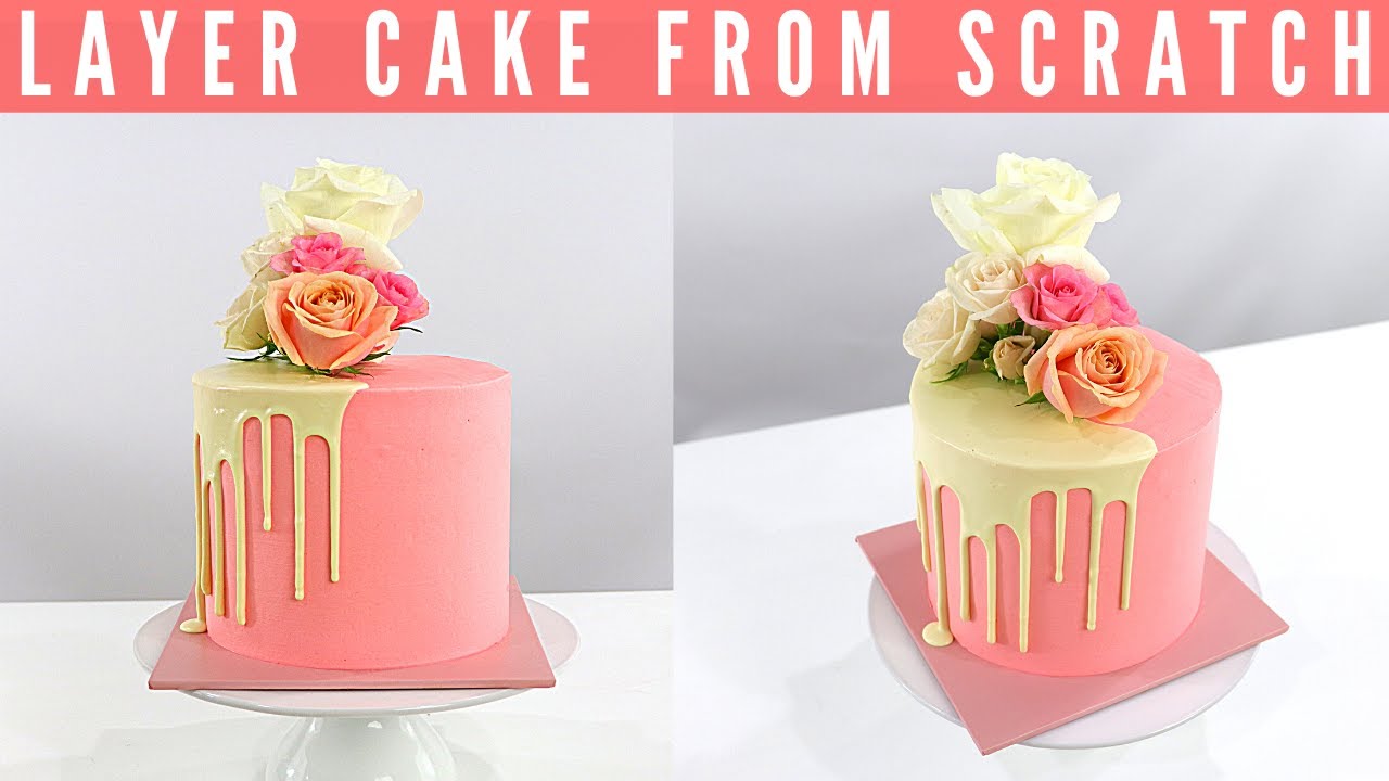 NEW COURSE! │ LAYER CAKE FROM SCRATCH: ULTIMATE BEGINNERS GUIDE TO CAKE DECORATING │CAKES BY MK