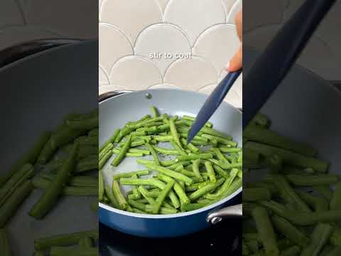 The only green bean recipe you'll ever need (15 min!) #shorts