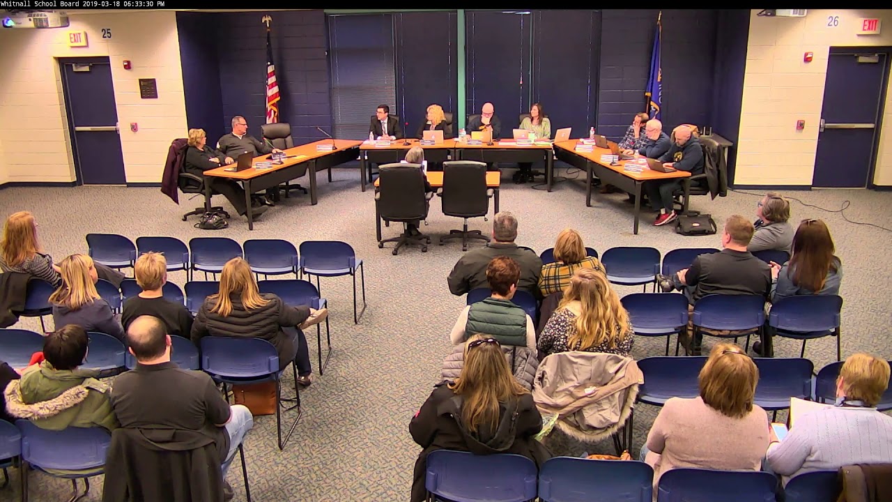 2019 03 18 School Board Meeting