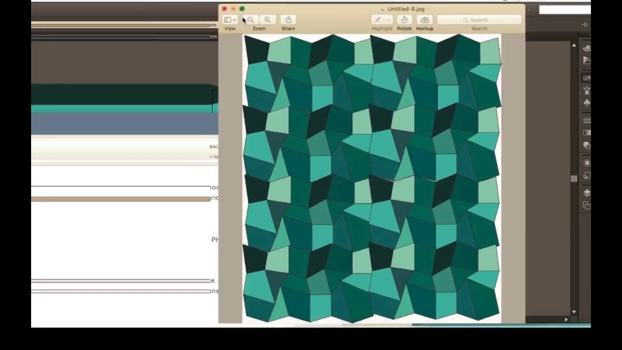 Illustrator tutorial on creating a polygonal vector background