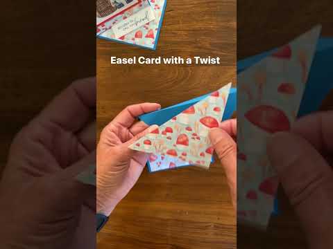 Easel Card That Twists!