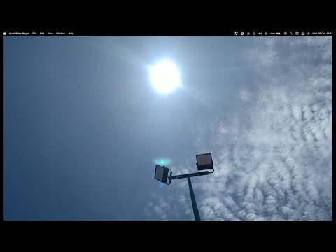 Local Noon in Darwin today - the Sun is at Zenith. 26th October 2022