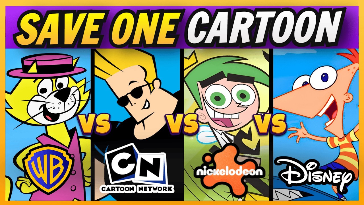 SAVE ONE CARTOON | Nick vs CN vs Disney vs Warner 🔥 Top opening songs 🎵