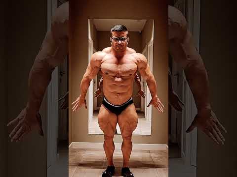 Spanish Bodybuilder Muscle Flexing #10