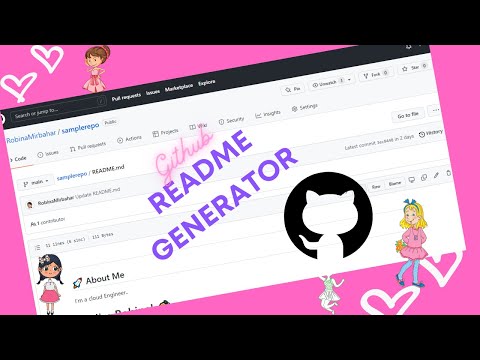 Github Profile README Generator | Github README Tutorial | Own README Template | SheCloud