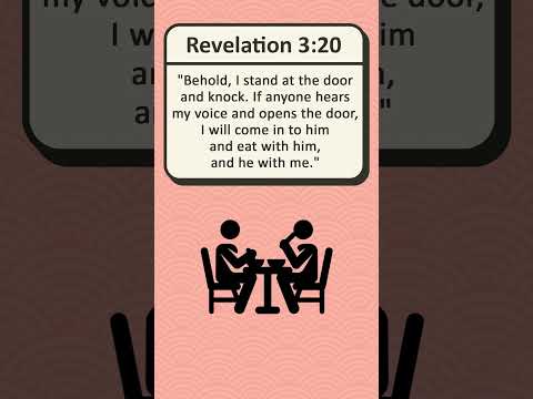Revelation 3:20 | The Reminder