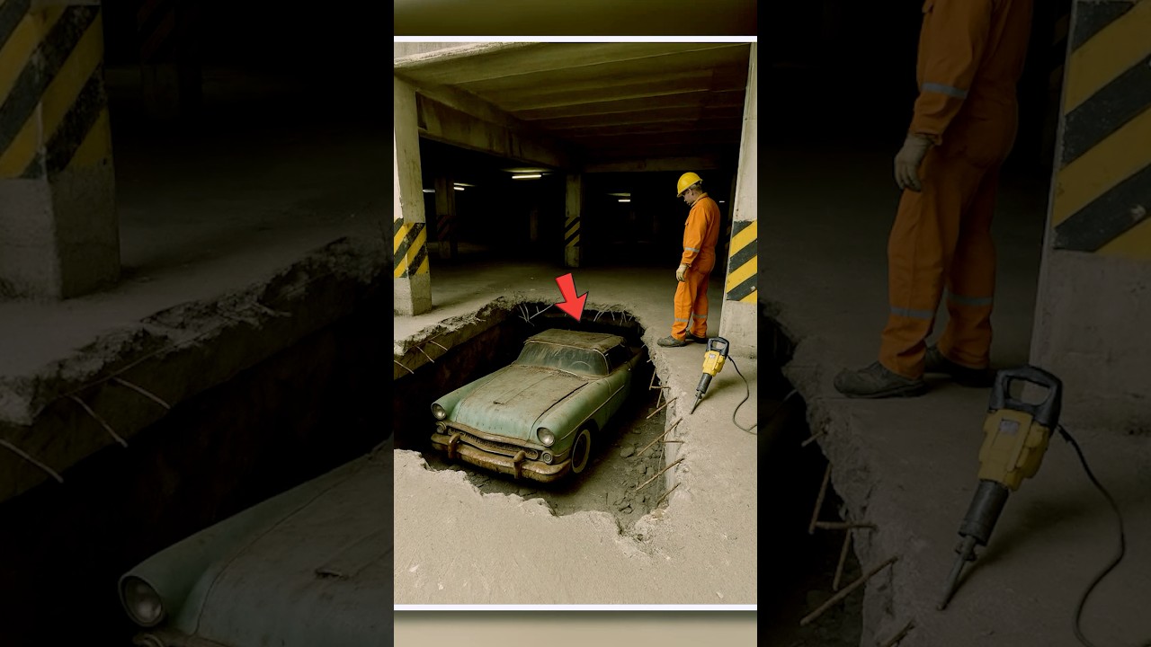 Vintage Car Found Buried in Garage…