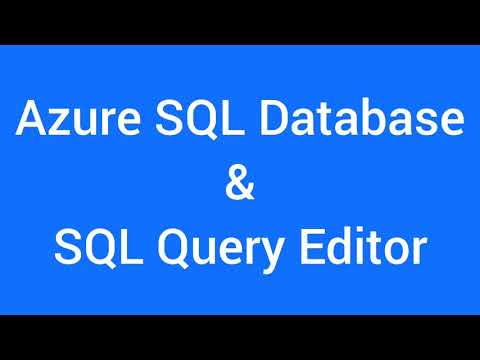 Azure SQL Database & SQL Query Editor | How to Create Azure SQL Database| SQL Query Editor |TechTake