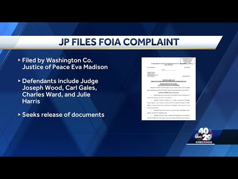 Washington Co. JP files complaint against county judge