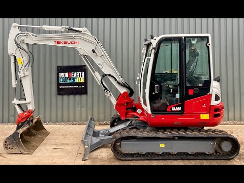 NEW Takeuchi TB260 - Operation And Features