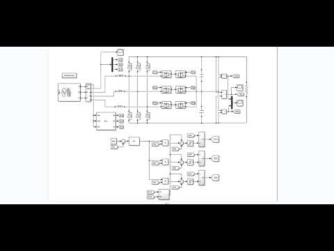 VIENNA rectifier based on hysteresis current control/matlab simulink