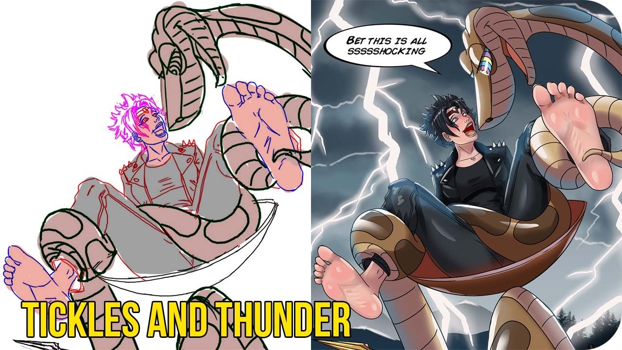 Tickles and Thunder - Commissions OPEN