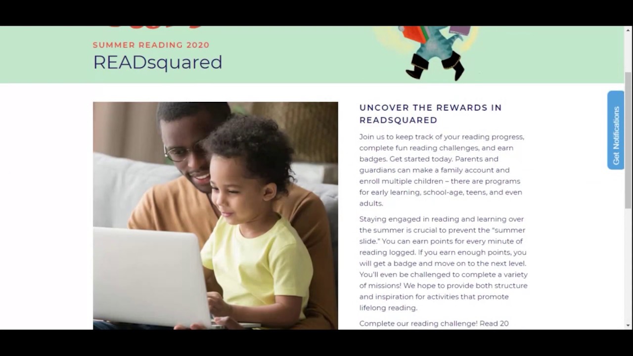 Summer Reading 2020: READsquared Tutorial