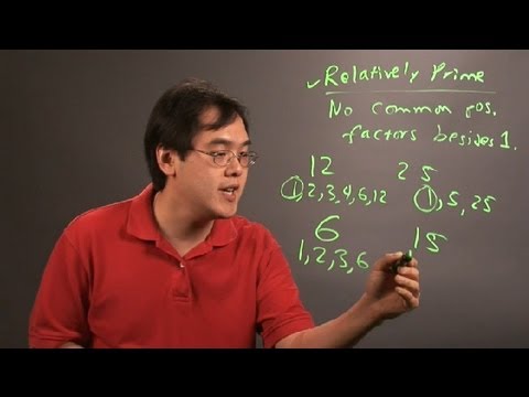 What Are Relative Prime Numbers in Math? : Number Theory Education
