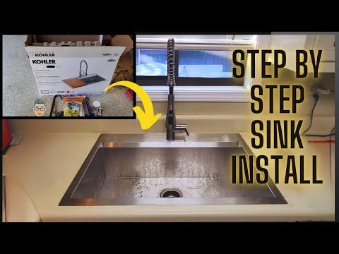 Step by Step Kohler Pro-Inspired Kitchen Sink Installation