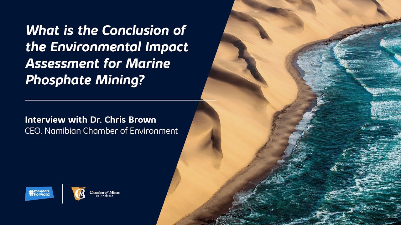 What is the Conclusion of the Environmental Impact Assessment for Marine Phosphate Mining?