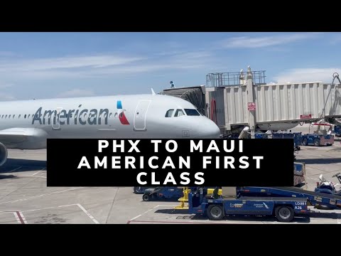Phoenix To Maui First Class Review | American Airlines A321 Neo