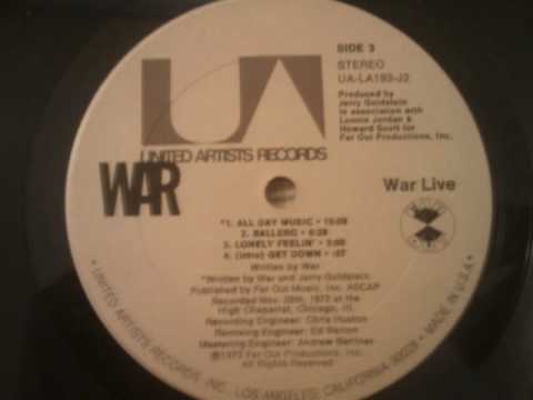 WAR / All Day Music Original 1971 Cut / WAR Live! / All Day Music Live ...