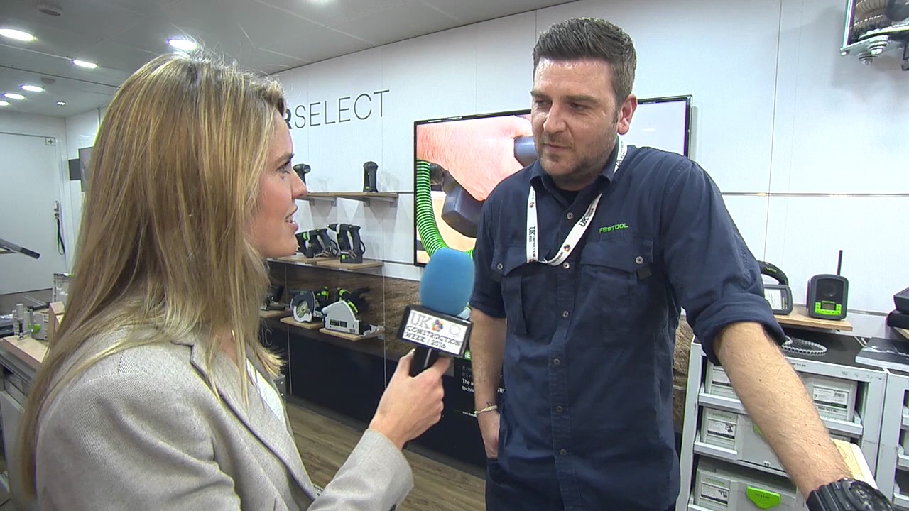 Festool Interview at UK Construction Week 2016