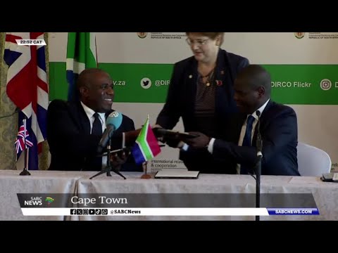 South Africa, United Kingdom sign trade and investment agreement