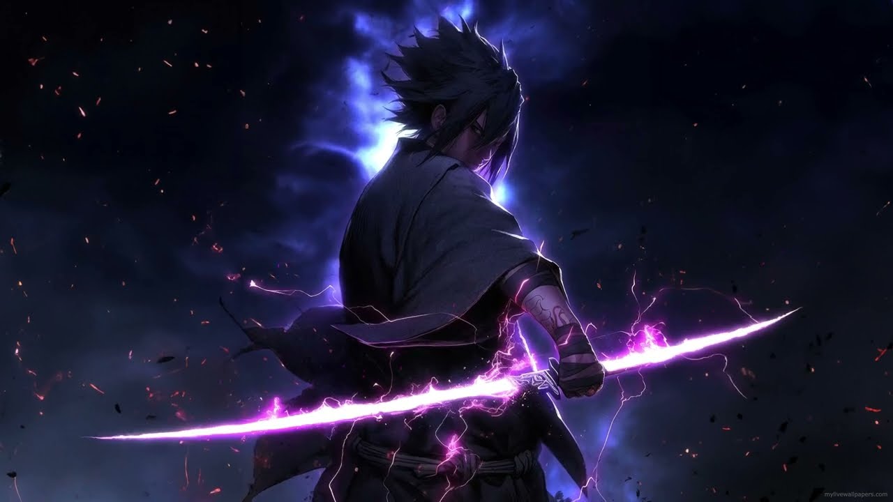 Sasuke Uchiha 4K Wallpaper | Sharingan👺 For PC #sasuke #naruto #dark