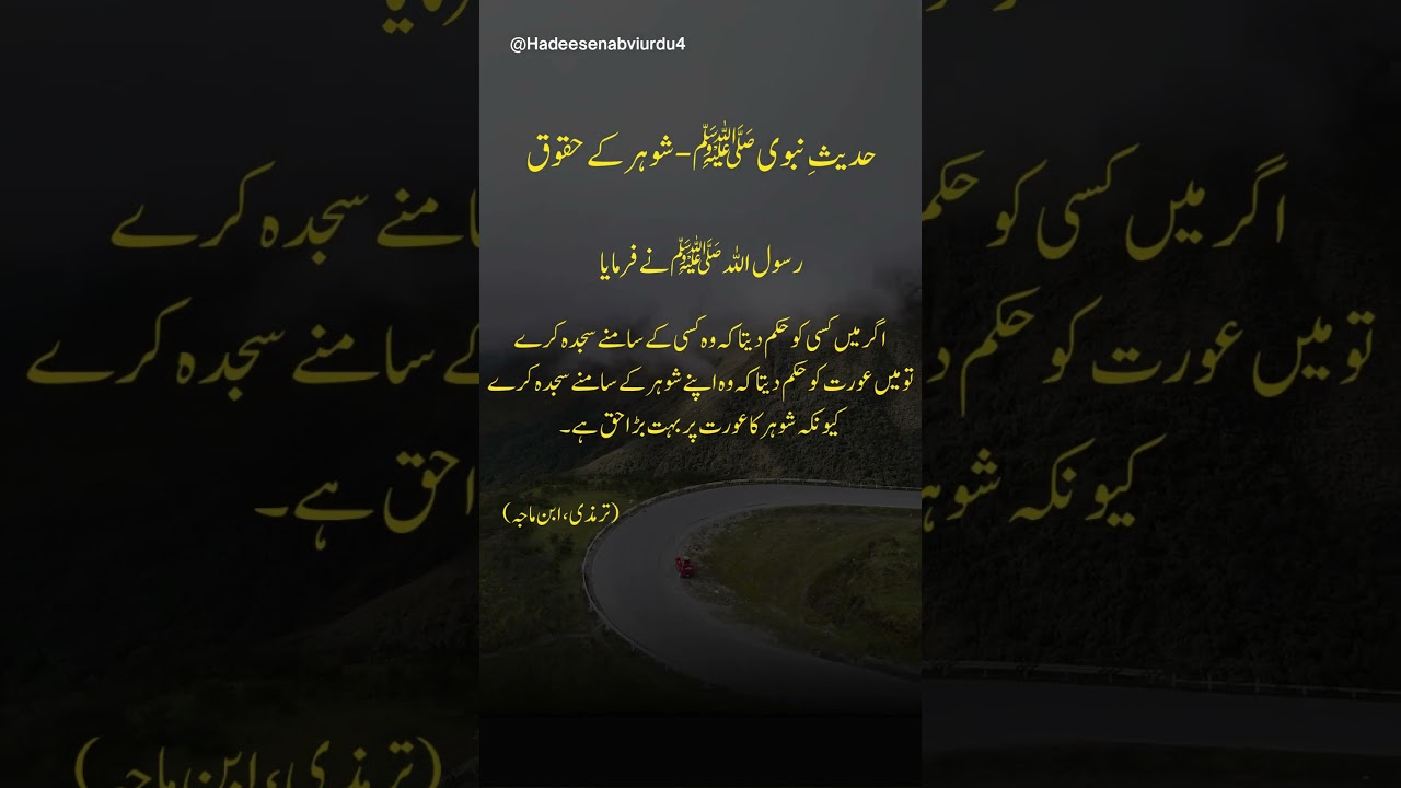 Shohar Ke Haqooq Apni Biwi Par In Islam