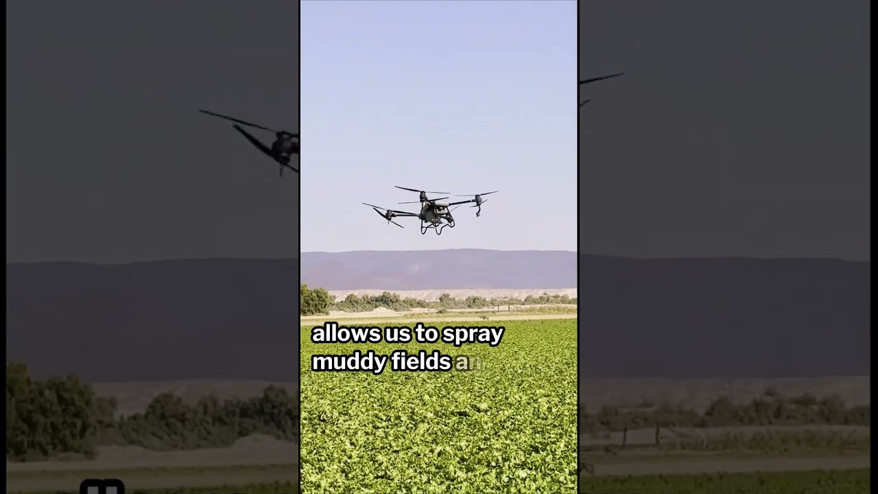 Farming with a Controller? Meet JV Farms' Drone Tech! #agtech #farming