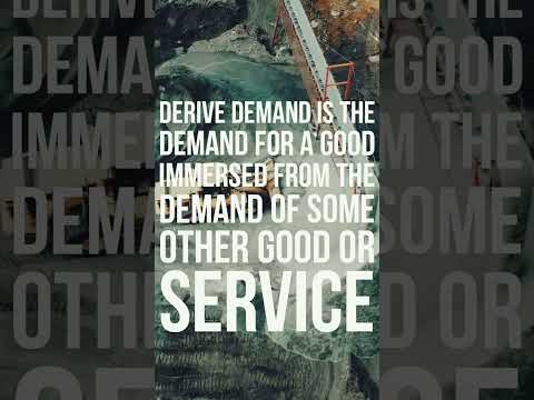 #77.1 Difference between Direct & Derived Demand | Micro | Economics with Kusum Maheshwari |