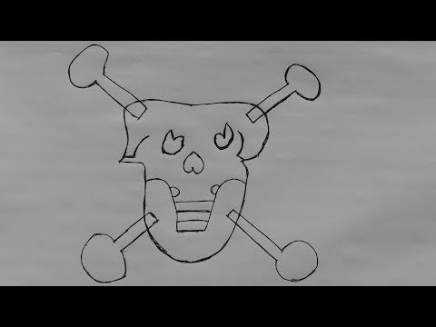 How to draw flaming skull drawings-draw a skull on fire step by step ...