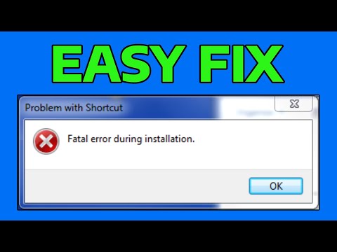 How To Fix Fatal Error During Installation in Windows