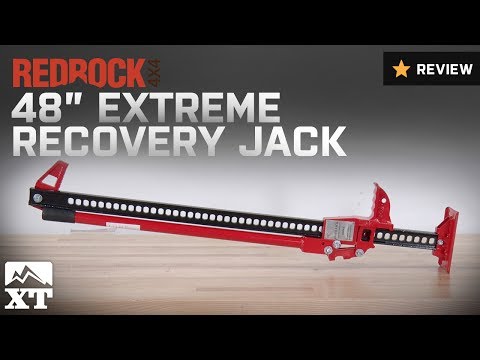 Jeep Wrangler RedRock 4x4 48" Extreme Recovery Jack (1987-2017 YJ, TJ, JK) Review