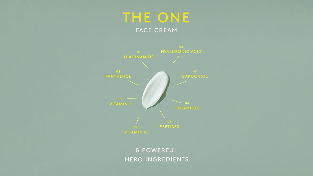The One Face Cream – 8 hero ingredients