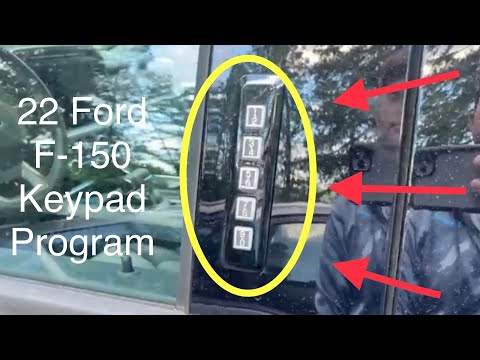 How To Program Exterior Lock 2022 Ford F-150 Door Keypad Locks Keyless Entry