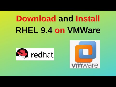 How to download and install RHEL 9.4 on VMWare Workstation in Windows ...