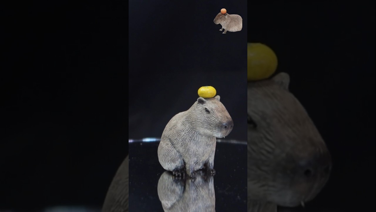 I made a Capybara with 3D Pen | 3D펜으로 카피바라 만들기 #3dpen #3d펜 #capybara