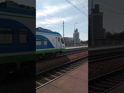 EN63B-104 do Kolbuszowej wjeżdża na stację Kolbuszowa 12.07.2023