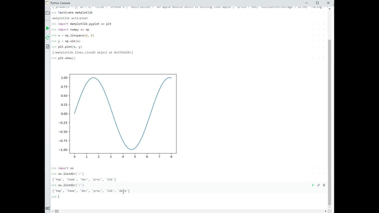 PyConsole - Run python in the browser
