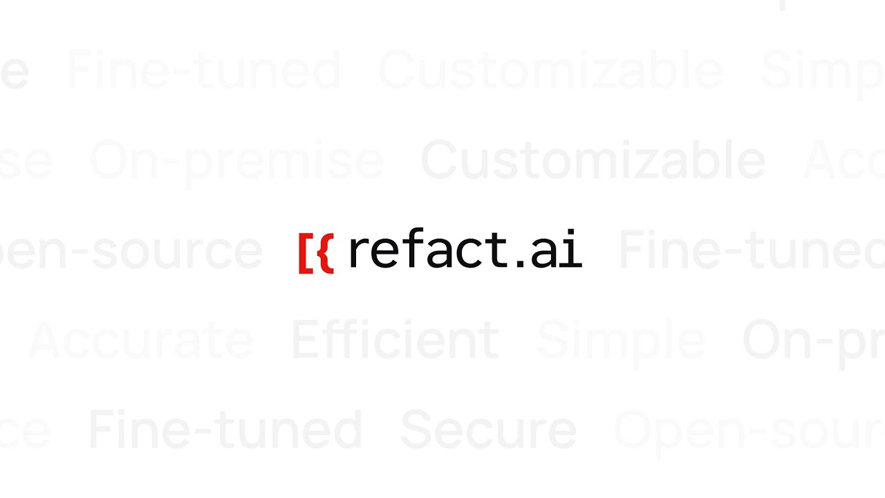 Refact.ai - The Most Customizable AI Coding Assistant