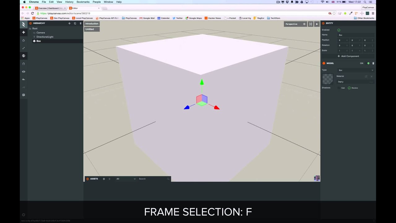 Getting Started with PlayCanvas