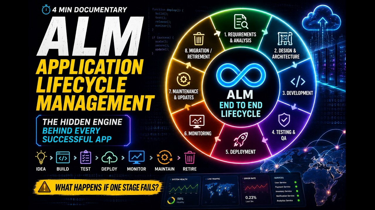 The Hidden Lifecycle of Every App | Application Lifecycle Management (ALM)
