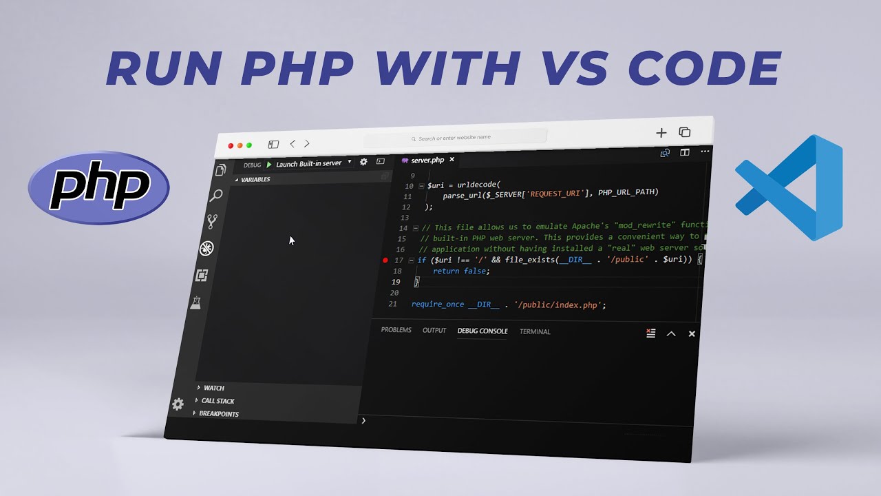 How to Run PHP code using visual studio code 2023 | PHP Development | VS Code