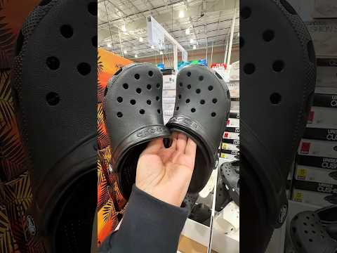 Costcoβs Crocs Classic Clogs are here! Comfort meets style. #CostcoFinds #Crocs #Shorts