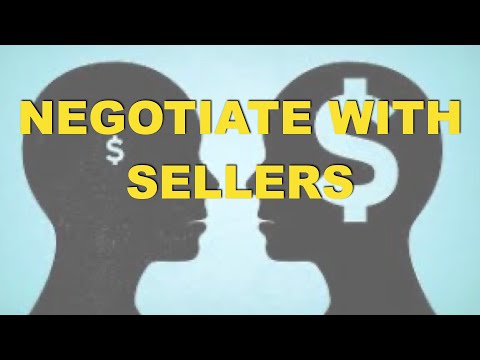 9 - NEGOTIATE WITH SELLERS