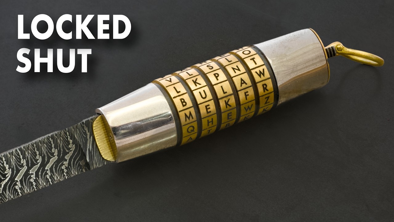 This Knife Won’t Open Unless You Know the Code