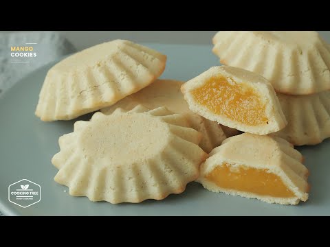망고 쿠키 만들기_노에그 : Mango Cookies_Eggless Recipe | Cooking tree