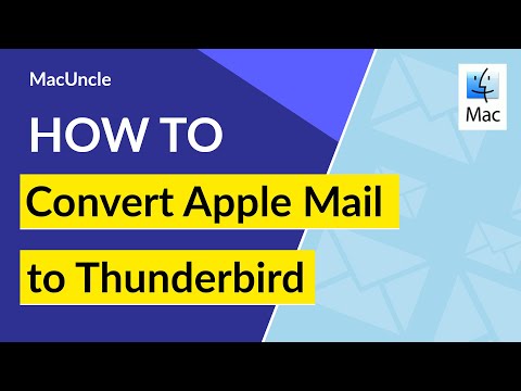 Import Apple Mail to Thunderbird on Mac OS | Transfer Emails from Apple Mail to Mozilla Thunderbird